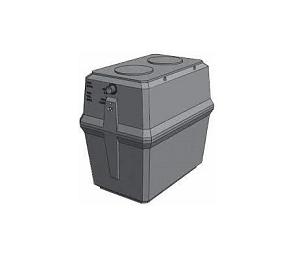Betonnen septic tank 6000 liter met deksels IBA - Klasse 1 ...